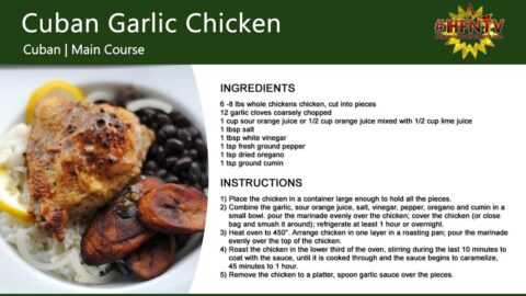 Authentic Cuban Garlic Chicken Recipe Straight from Havana - Hispanic ...